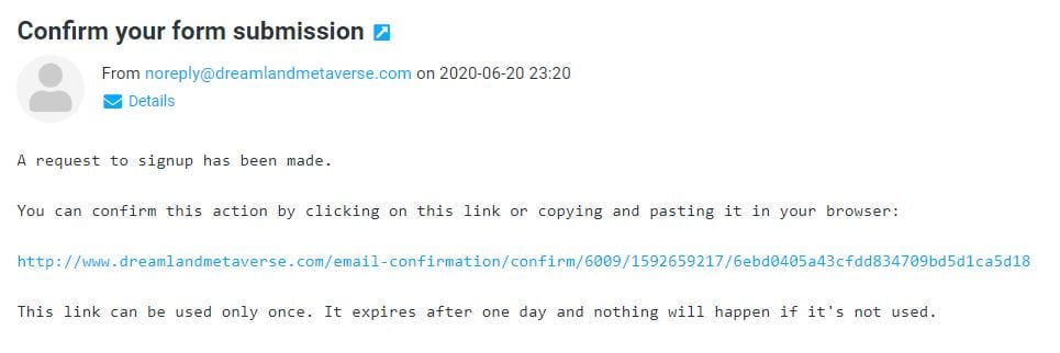 Confirm Form Submission - XTAL ENTERPRISES